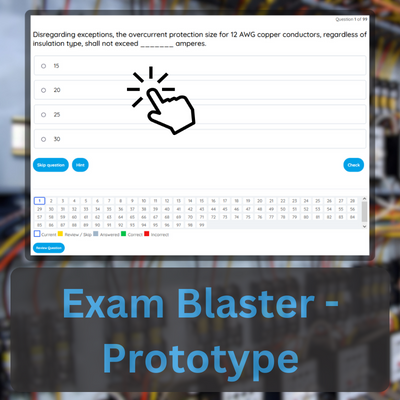 Exam Blaster 2020 – Prototype - Smarter Sparky